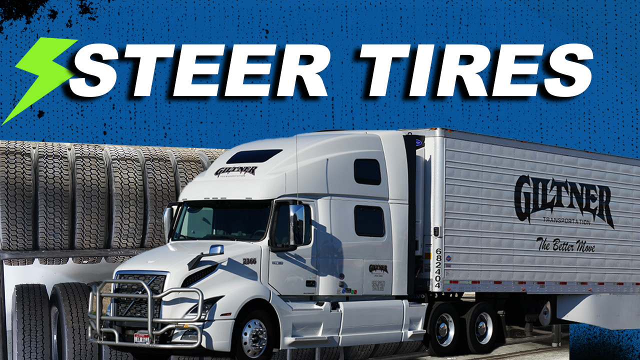 Drivers4Drivers | S2E37: Steer Tires 101 - Giltner Transportation ...
